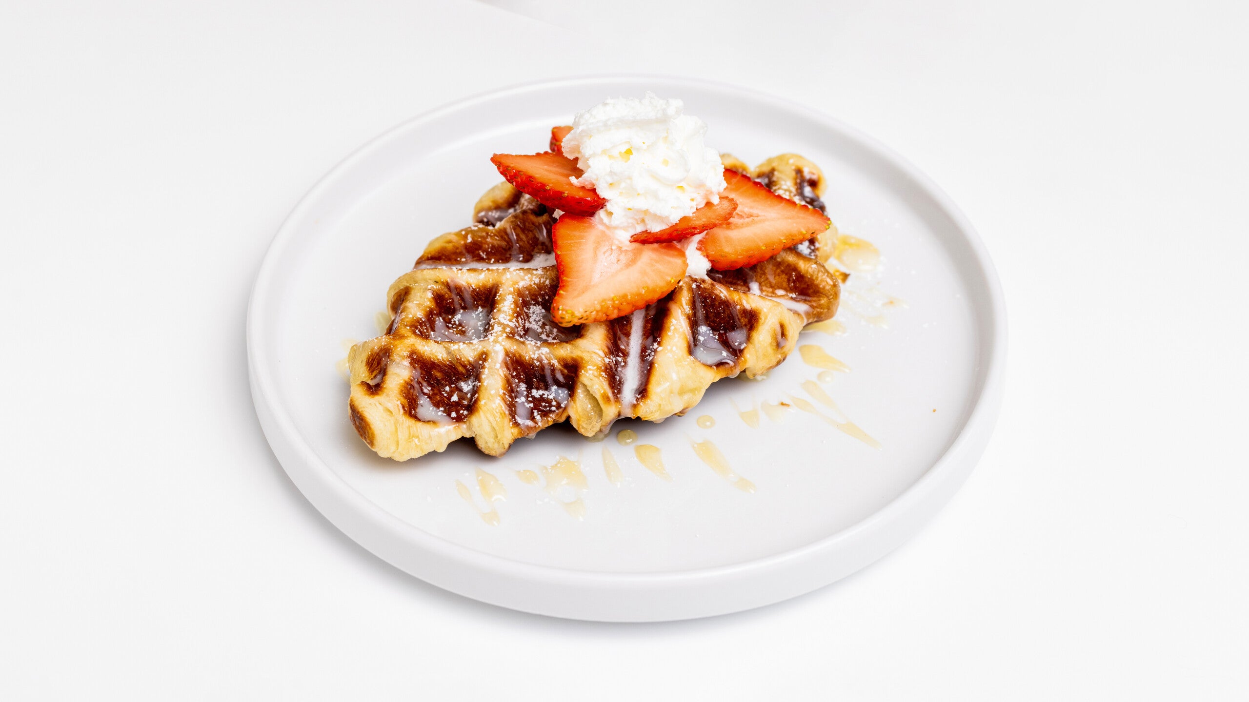 Sweet Croffle (Croissant Waffle) | Coby's Cafe
